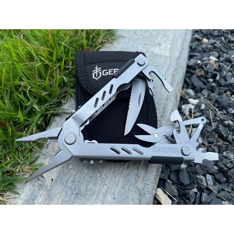 GERBER MP400 MULTI-TOOL - STAINLESS STEEL คีมเอนกประสงค์ | Shopee Thailand