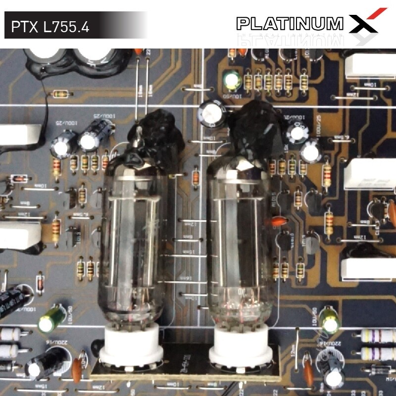 PLATINUM-X เพาเวอร์แอมป์ CLASS AB 4CH. แอมป์หลอด 755.4 เสียงดี พาวเวอร์แอมป์หลอด เพาเวอร์รถ ...