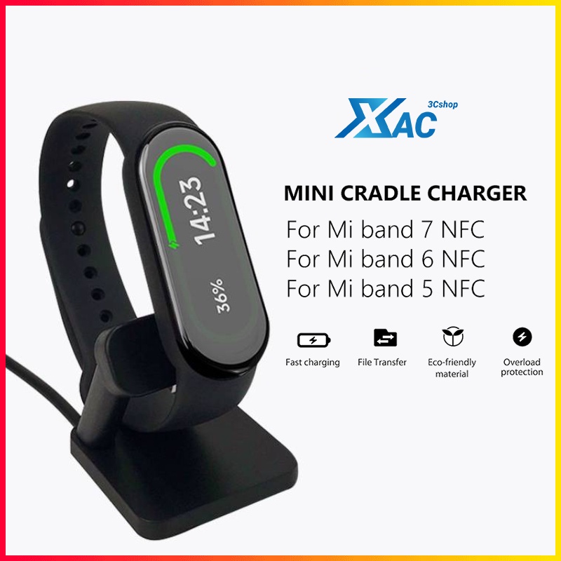 แท่นชาร์จ USB สําหรับ Xiaomi Mi Band 7 6 5 NFC Smart Watch | Shopee Thailand