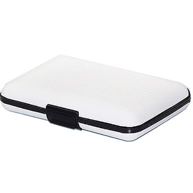 เคสกระเป๋าตังค์ ใส่บัตรอเนกประสงค์ สีขาว - Security Credit Card Wallet ...