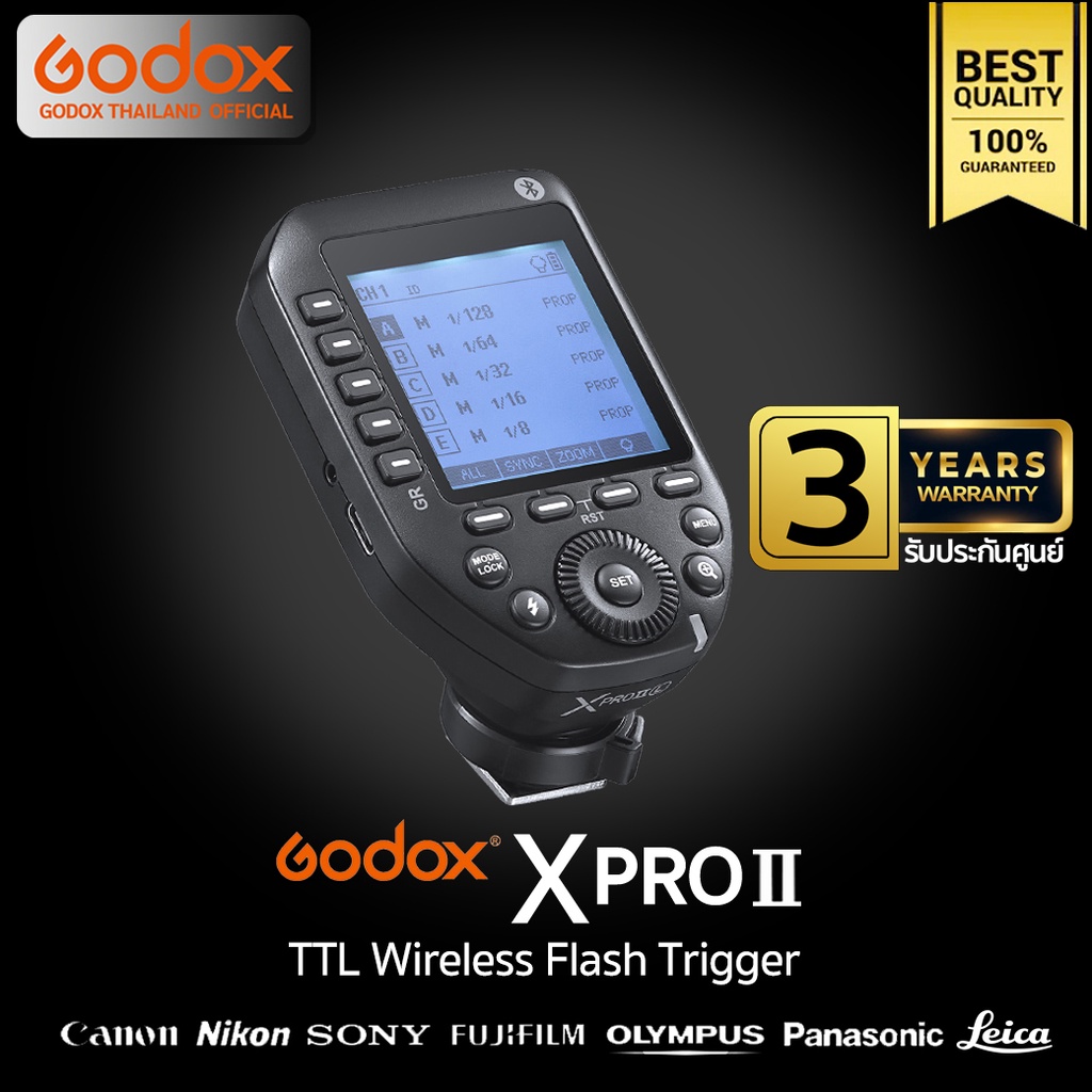 Godox Trigger XProII ,TTL Wireless Flash Trigger 2.4GHz - รับประกัน ...