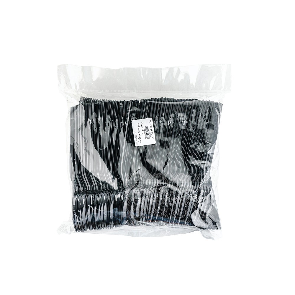 ช้อนพลาสติกยาว 6 นิ้ว สีดำ ORO-201-03 (100ชิ้น/ห่อ) หยกออนไลน์ | Shopee ...