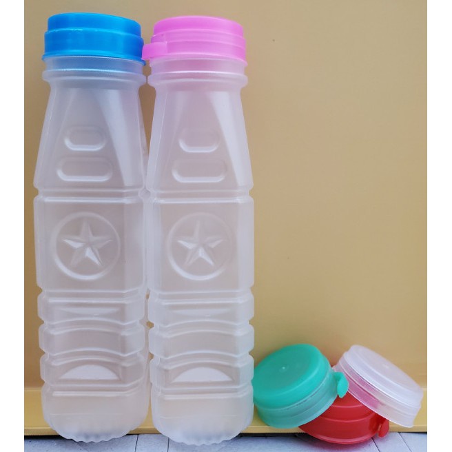 แก้วน้ำ ขวดPPใส่น้ำผลไม้ 160cc, 180cc , 200cc ,220cc,250cc,300cc 150ใบ/แพ็ค สีขาวขุ่น พร้อมฝากด ...