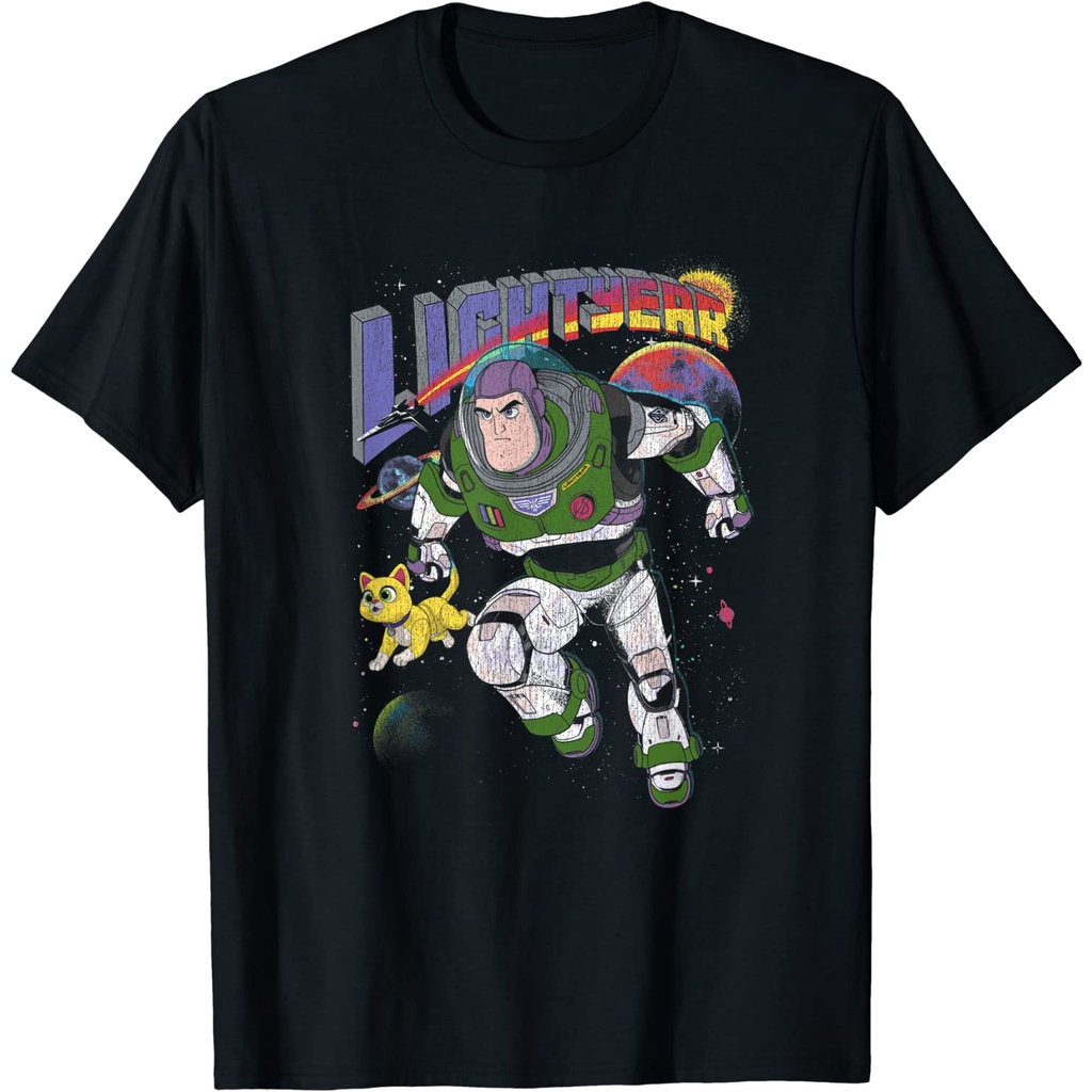 Disney Pixar Lightyear Buzz และ SOX Retro Space Ranger เสื้อยืด ...