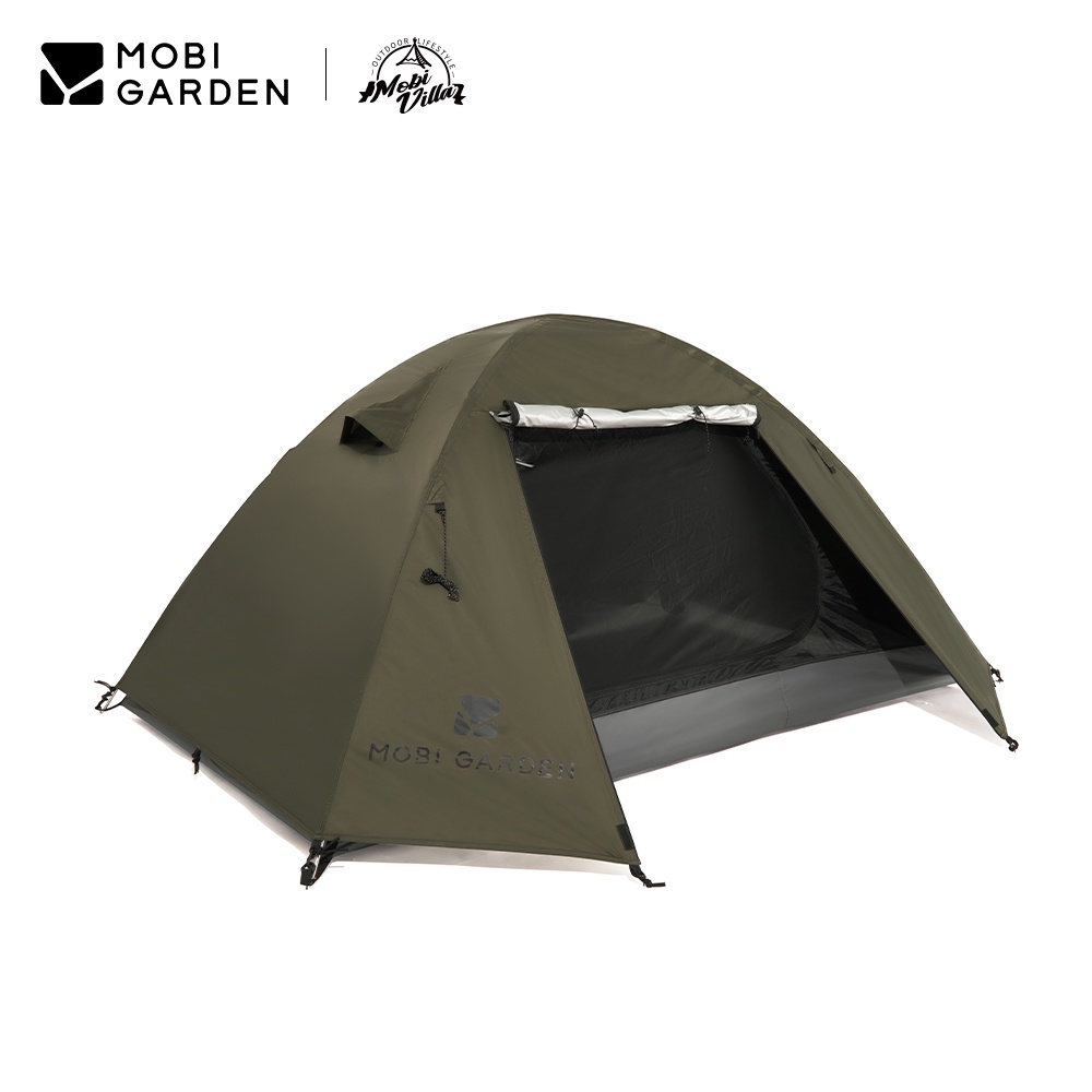 MOBI GARDEN เต็นท์ตั้งแคมป์ แบกเป้ กันน้ํา กันฝน เดินป่า เคลือบเงิน ป้องกันแสงแดด ติดตั้งง่าย ...