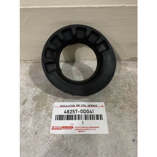 TOYOTA #482570D041 ยางรองสปริงหลังบน VIOS GEN1 GEN2 GEN3 ปี 2003-2017 ...