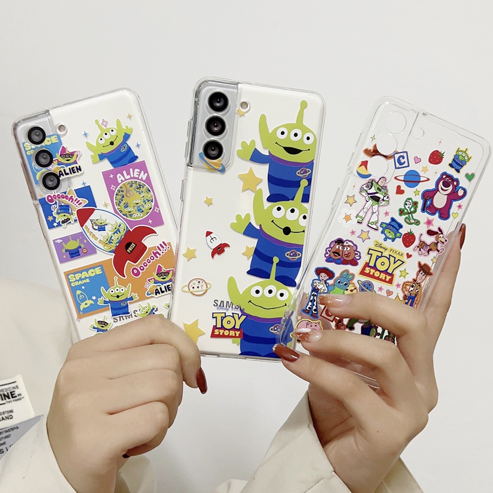 แฟชั่นการ์ตูน Toy Story สามตา ซองโทรศัพท์ Samsung Galaxy S25 Ultra S25 ...