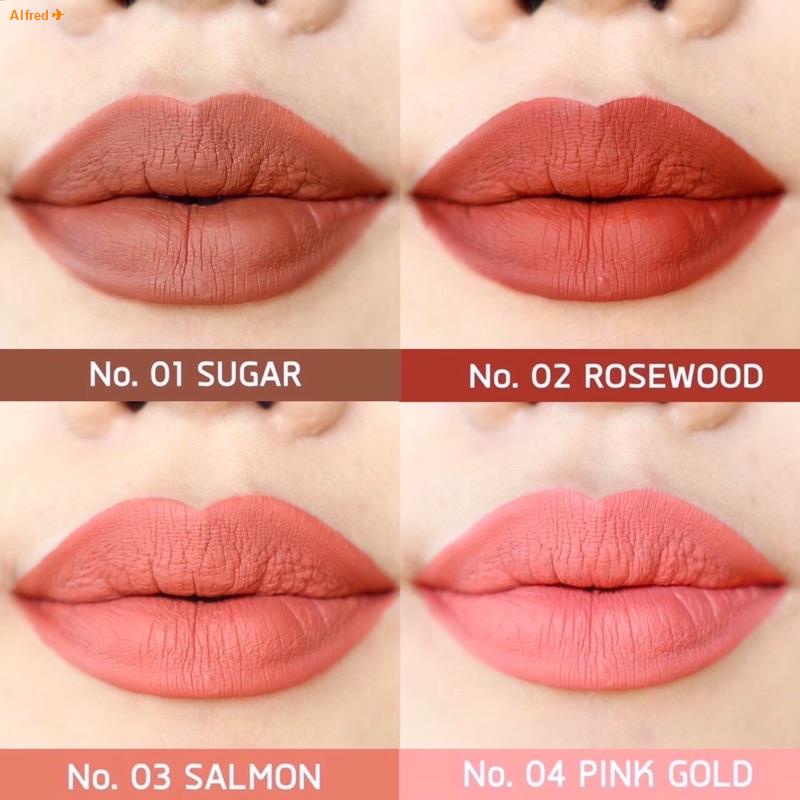 สไตล์การระเบิดลิปไม่ติดแมส Puzzy kat เนื้อแมท ลิปสายฝอ | Shopee Thailand