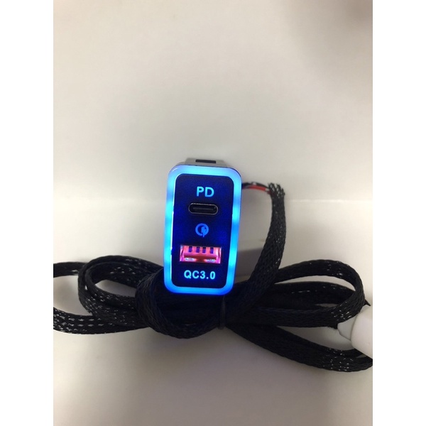 Fast ชาร์จ usb QC3.0+PD(Ty-c)vigo | Shopee Thailand