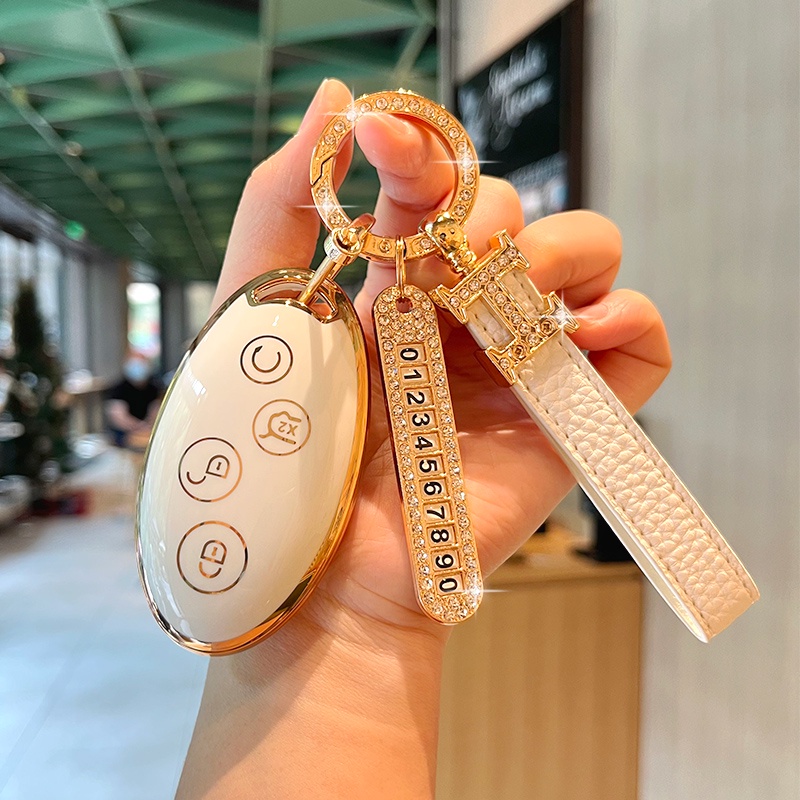 [( 2023 BYD ATTO 3 )]ชุดกุญแจปลาโลมา BYD Hanev Song plus Tang dmi yuan pro ซีลถุง plusdmi ตัว ...