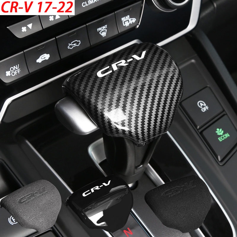LHD และ RHD ตกแต่งภายในสำหรับ Honda CR-V 17-22 คาร์บอนไฟเบอร์หนังนิ่ม ...