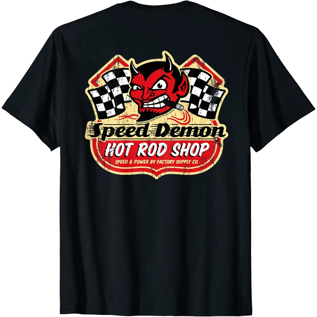 Speed demon Hot Rod Shop SD002-ด้านหน้าและด้านหลัง | Shopee Thailand