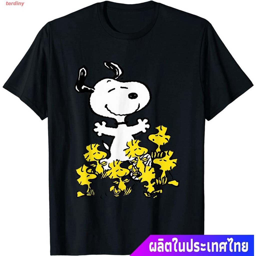 【Jasmine】terdiny Rick and Mortyเสื้อยืดยอดนิยม Peanuts Snoopy Chick ...