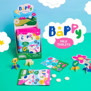 Bappy นมอัดเม็ด 3 กล่อง แถม Reward Chart และ สติกเกอร์ Bappy | Shopee ...