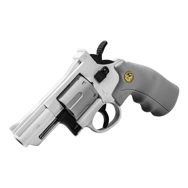 Revolver Collector s Edition ปืนลูกซอง zp5 สีเงินชุบทอง ปืนพกของเล่น ...