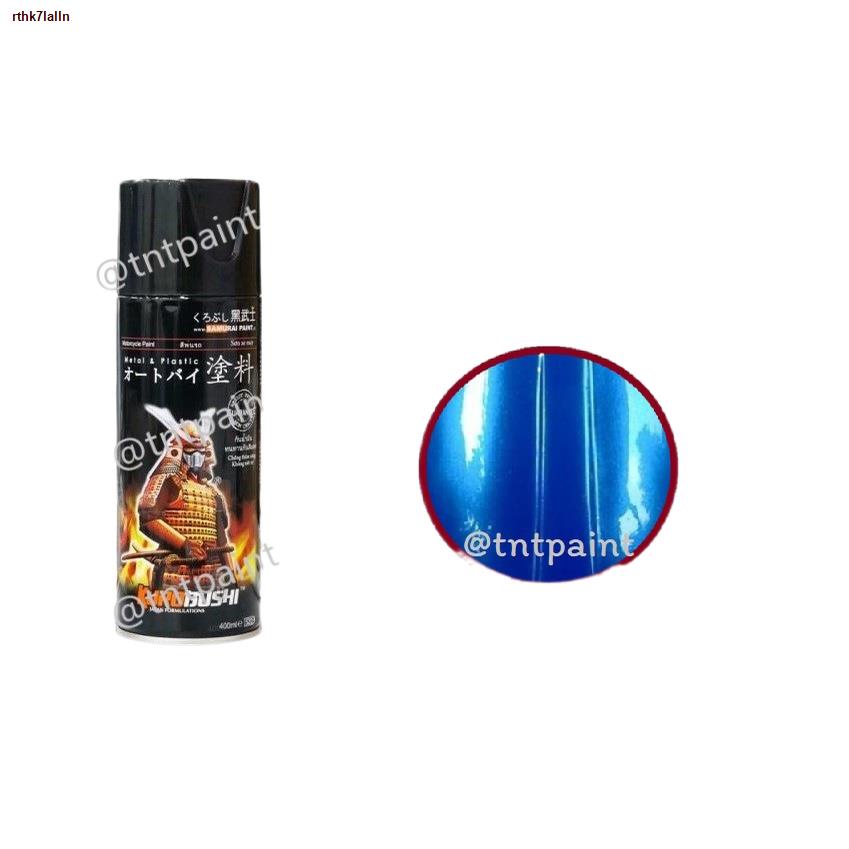พร้อมส่ง☾สีสเปรย์ซามูไร SAMURAI 1103 สีน้ำเงิน CTM ฮอนด้า CTM Honda ...