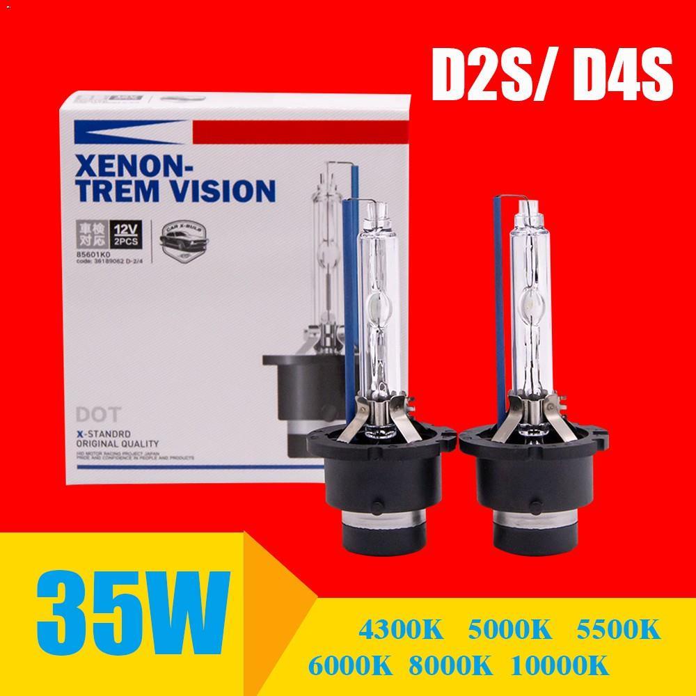 หลอดไฟซีนอน 35 W D2S D2R D4S D4R Hid 4300 K 6000 K 8000 K 2 ชิ้น | Shopee Thailand