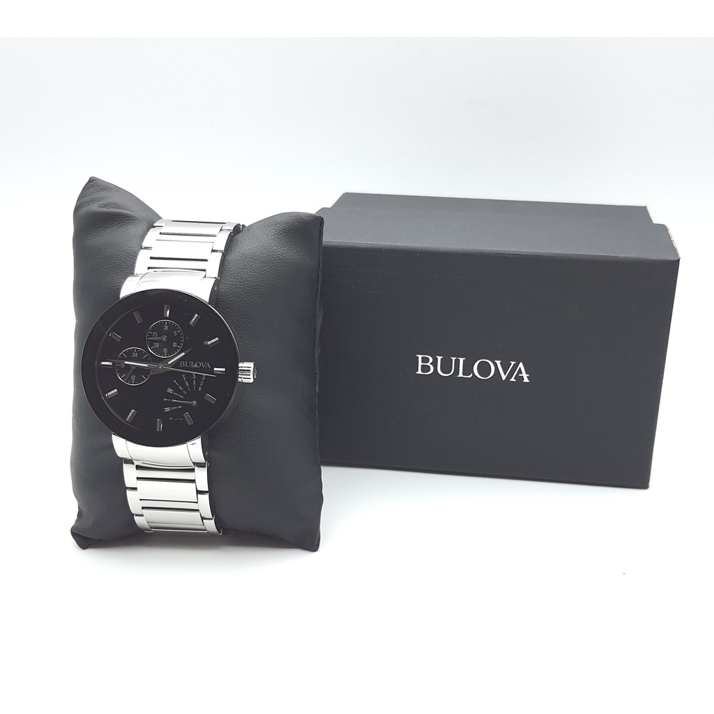 นาฬิกา BULOVA MEN'S 96C105 QUARTZ MULTIFUNCTION พร้อมกล่อง (สภาพใหม่ ...