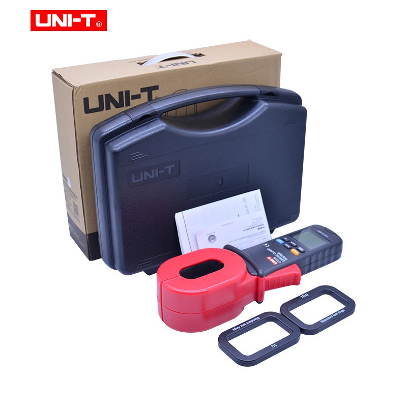 UNI-T UT275 UT273 Clamp Earth Ground Testers Resistance Leakage Current ...