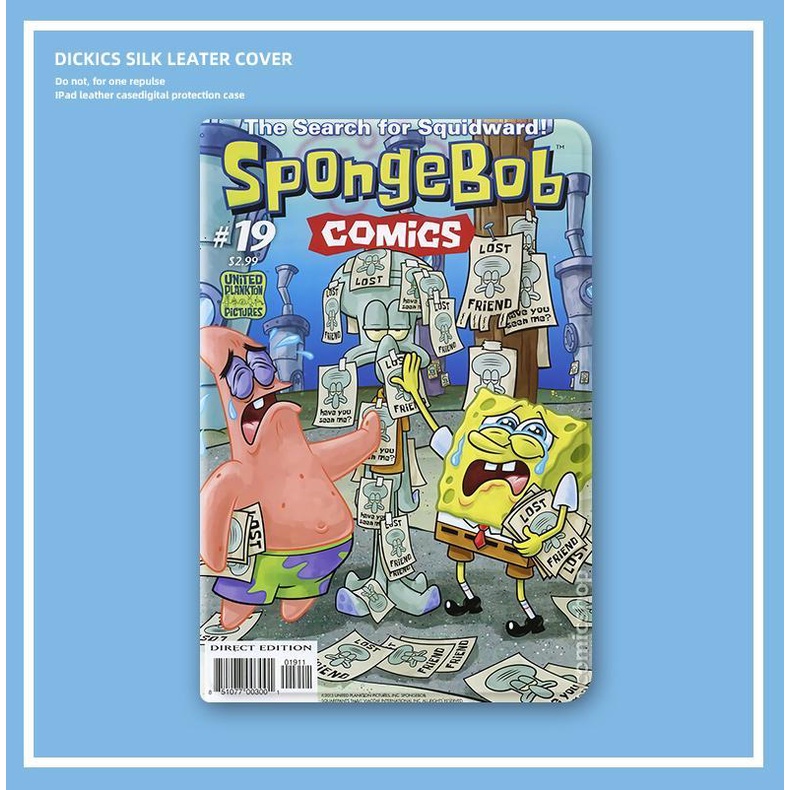 SpongeBob SquarePants เคสไอแพด mini 4/5/6 air 4 5 เคส iPad 10.2 gen 7 8 ...
