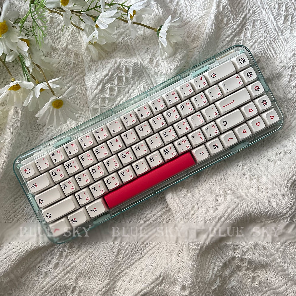 KON MOMO keycaps XDA profile Dye-Sublimation PBT keycap 126keys Thai ...