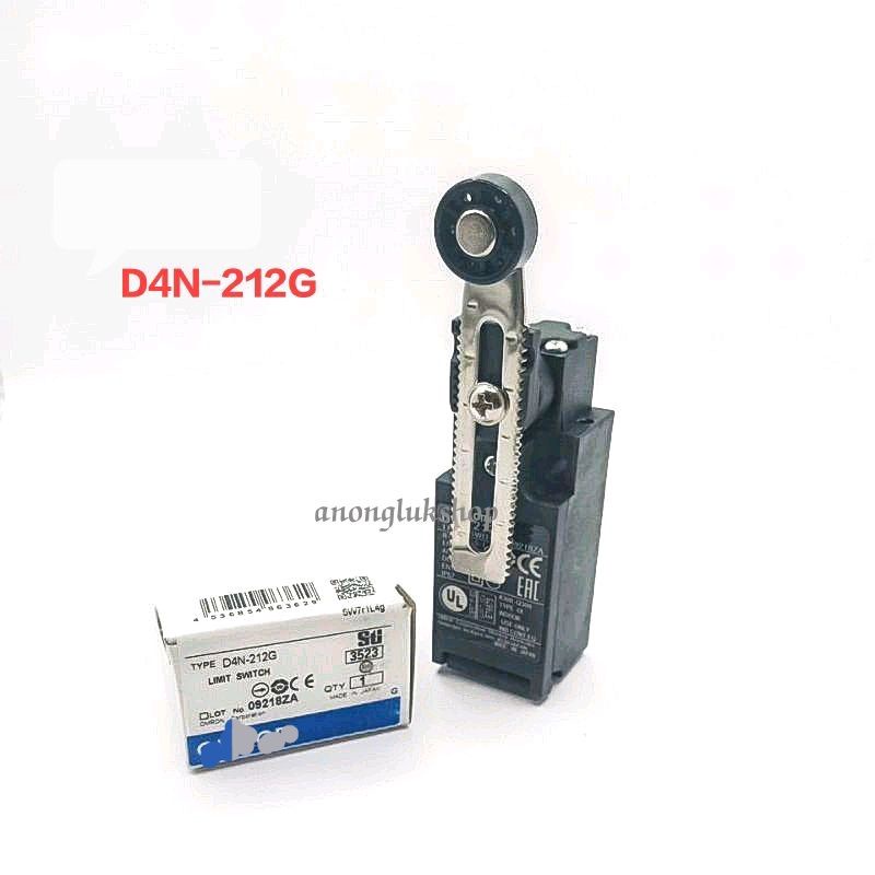 D4N-212G Limit Switch D4N Adjustable roller lever, Snap action | Shopee Thailand
