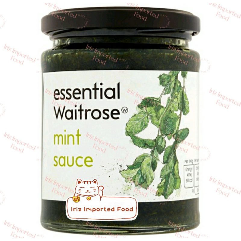 เวทโทรส ซอสมิ้นต์ Waitrose Mint Sauce 275g. | Shopee Thailand