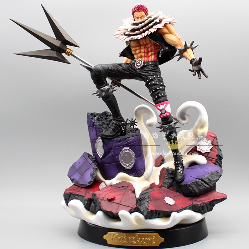 37cm One Piece Figure Charlotte Katakuri Action Figurine Portrait of ...