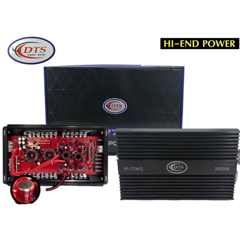 🔥 ขายเพาเวอร์แอมป์ POWER AMP Class D DTS รุ่น IP-77 MO 3500Watt max 🔥 | Shopee Thailand