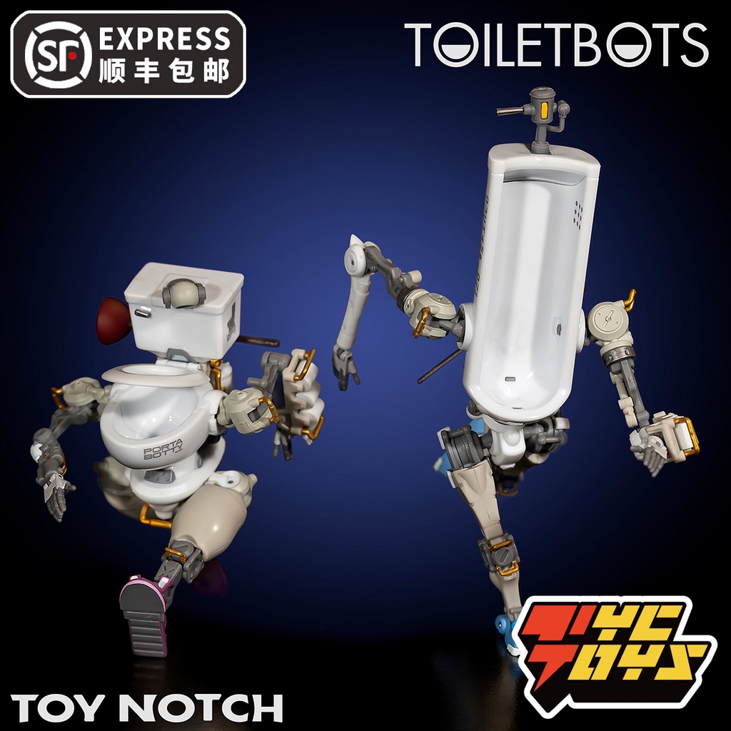 ☸มาถึง TOY NOTCH FC 01 Toiletbots กลุ่มฉุกเฉินเคลื่อนที่ Mecha | Shopee Thailand