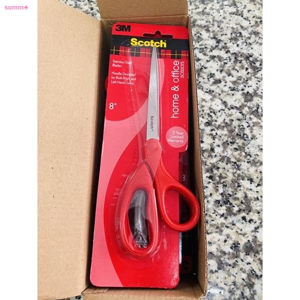 CODกรรไกรคุณภาพสูง ของแท้ Cat.1408 3M Scotch 6/7/8 นิ้ว สก็อต รับประกัน ...