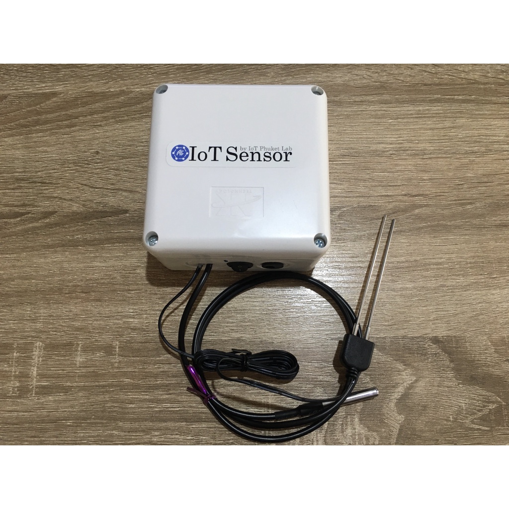 IoT Sensor LTH วัดค่าแสง Lux วัดค่าความชื้นในดิน วัดค่าอุณหภูมิ ดูผ่าน ...