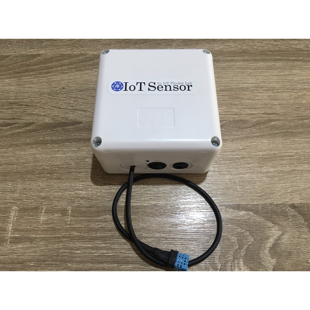 IoT Sensor LTH วัดค่าแสง Lux วัดค่าความชื้นและอุณหภูมิอากาศ ดูผ่านมือ ...