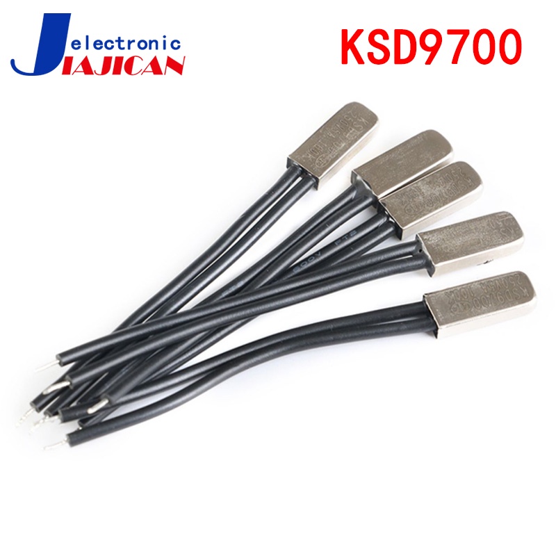 Ksd9700 สวิตช์ควบคุมอุณหภูมิ โลหะ 5A 40 60 70~105 De | Shopee Thailand