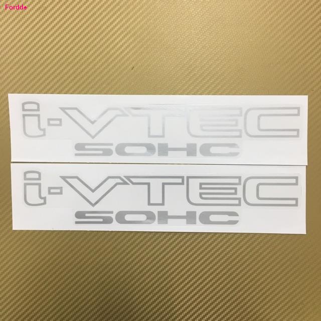 จัดส่งจากกทมสติกเกอร์ งานสกรีน i-vtec sohc ติดข้างประตู รถ ฮอนด้า 1 ชุด ...