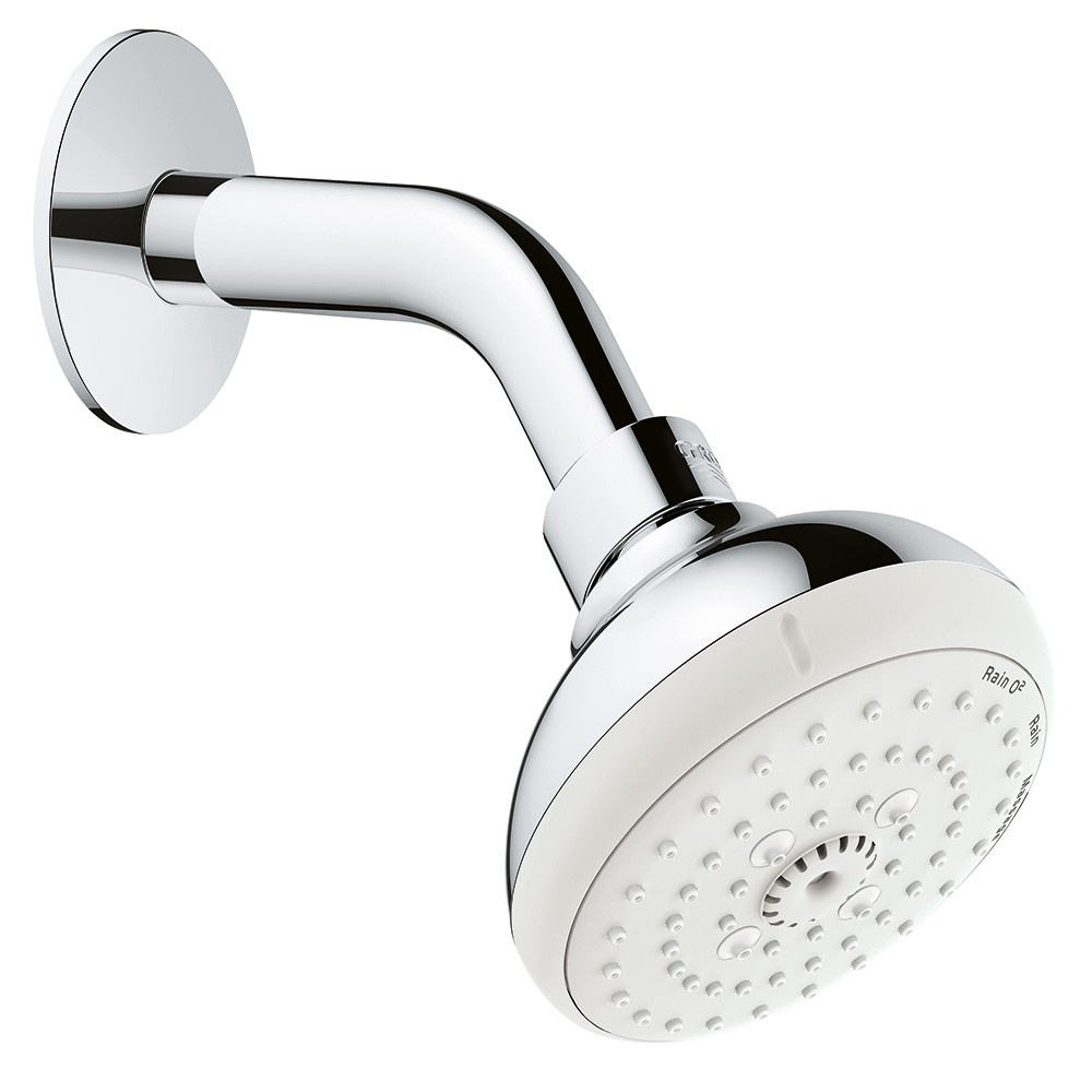 GROHE NEW TEMPESTA ฝักบัวก้านแข็ง 3 ระบบ พร้อมก้านฝักบัว 26088001 NEW ...
