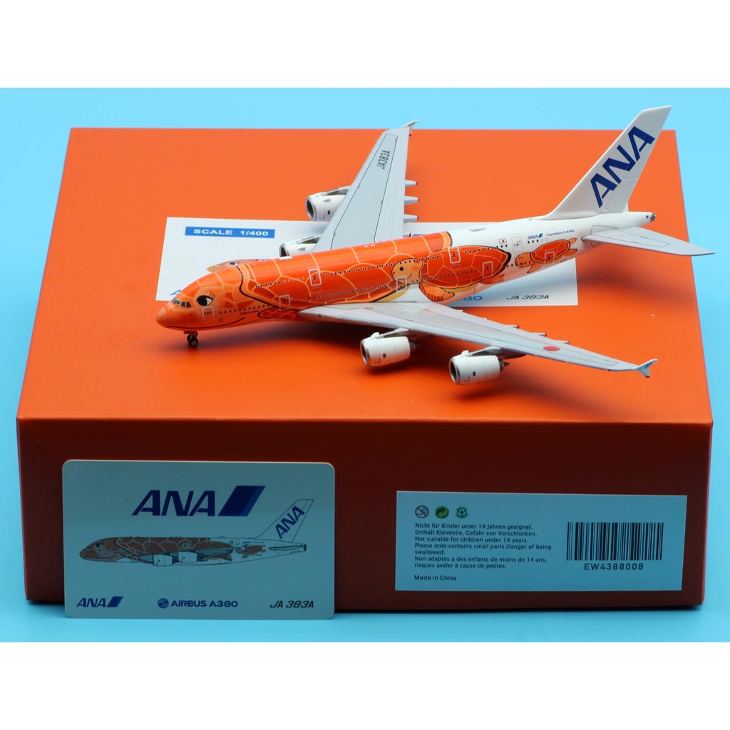 ปีก JC 1:400 EW4388008 โมเดลเครื่องบินรบ Nippon Airways ANA Airlines "StarAlliance" Flying Honu ...