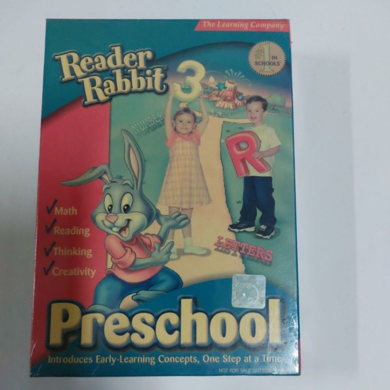 เกมส์เพื่อการเรียนรู้ PC Reader Rabbit Preschool แผ่นแท้ สินค้ามือ1 ...