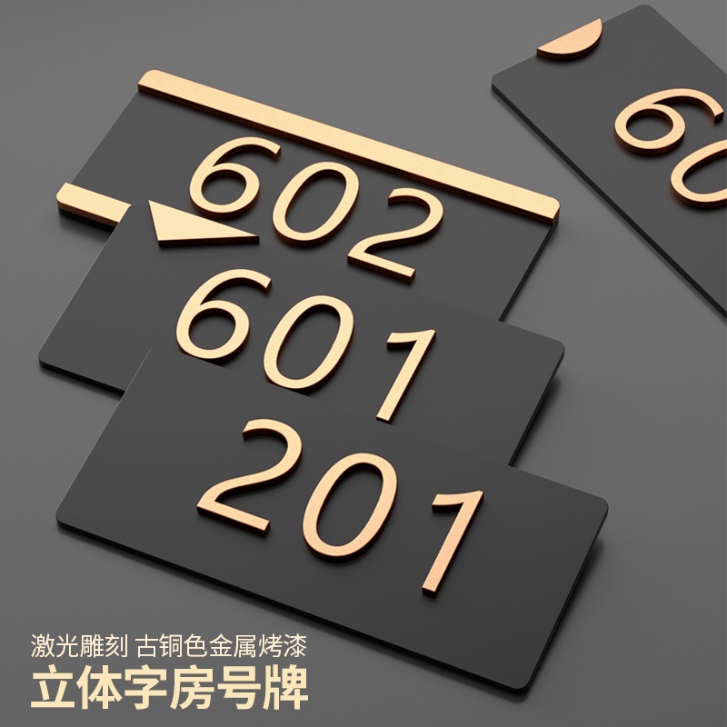 Apartment House Number Plate House Number ที่กําหนดเอง House Number ...