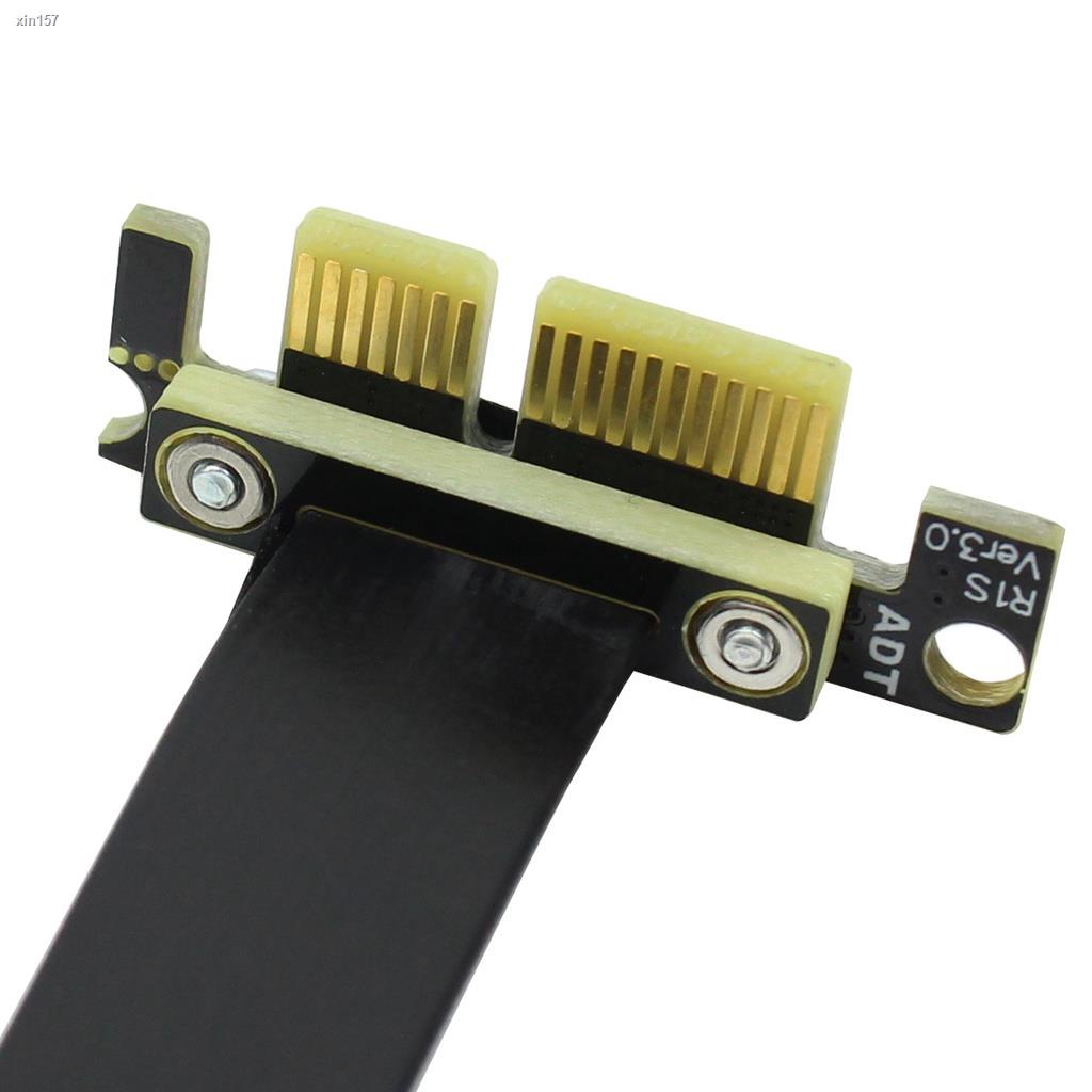 Dual 90Degree Right Angle PCIe 3.0 x1 to x1 Extension Cable R11SL-TL 8G ...