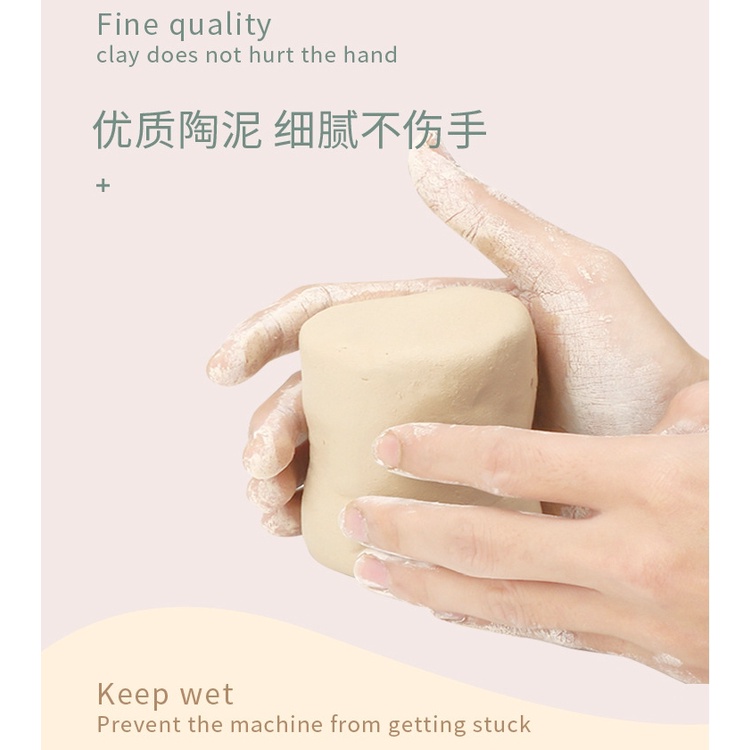 F2C เครื่องปั้นดินเผาเด็ก DIY ของเล่นเด็ก เสริมจินตนาการ กิจกรรมแฮนด์เมด | Shopee Thailand