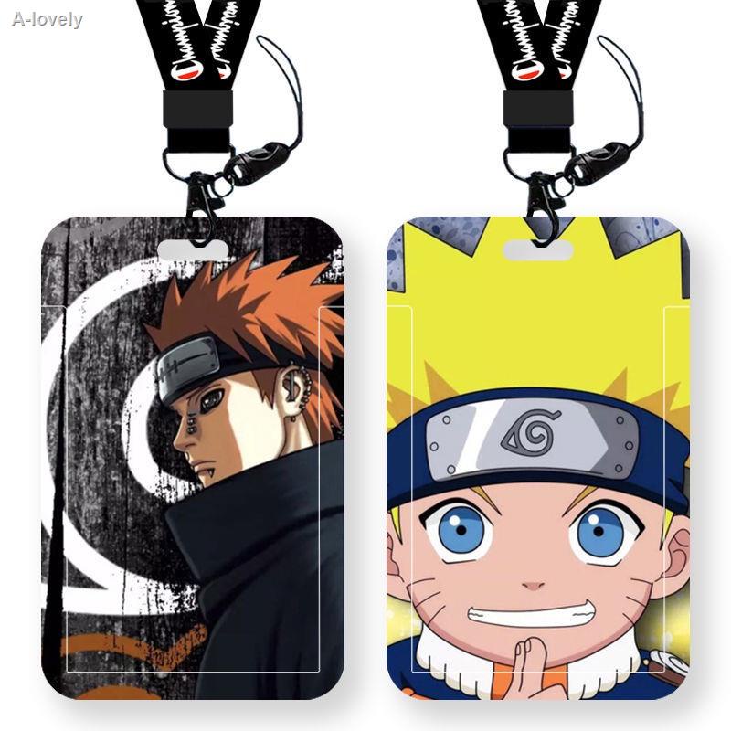 【1】Anime Naruto Sharingan id card holder student card subway card bus ...