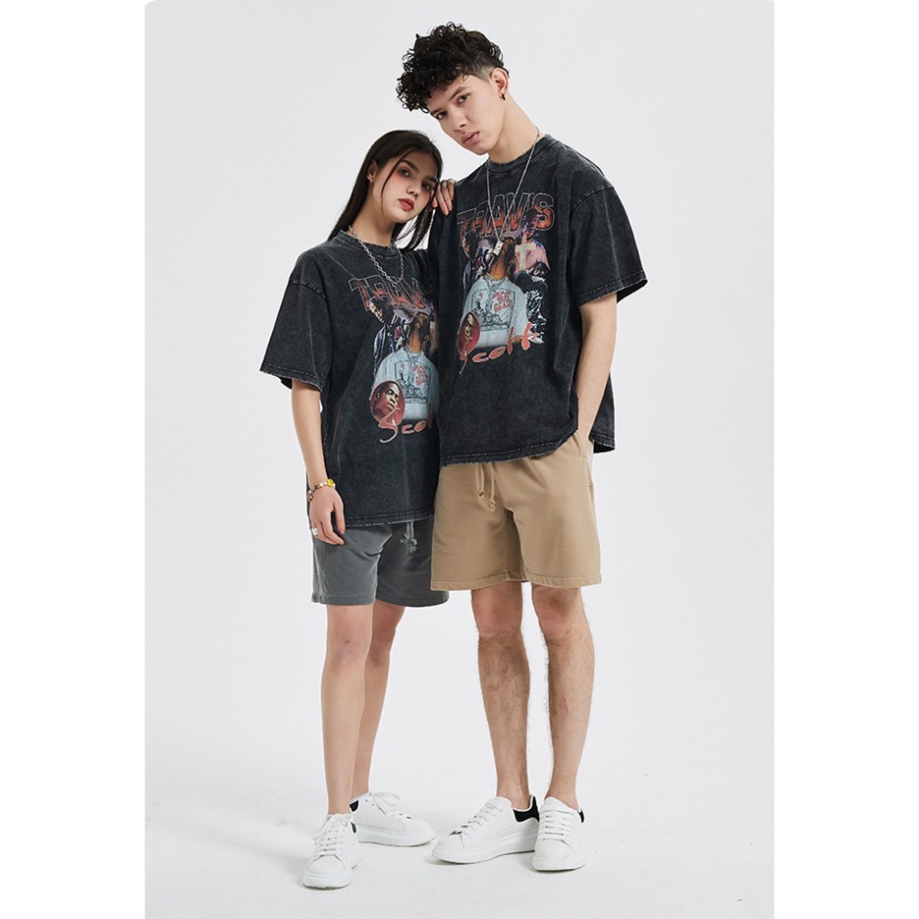 KR897เสื้อสตรีทลายซีรีย์Nirvanaโครตหล่อเท่ห์ลายใหม่โครตหล่อเท่ห์ค้าบบผ้าcottonสีเทาดำอย่างดี ...