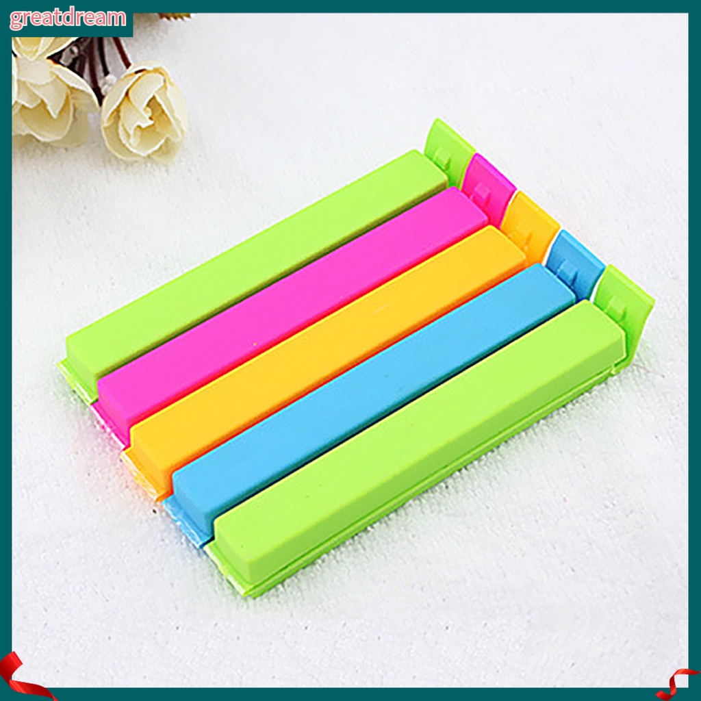 5 Pcs Home Food Close Clip Seal Bags Plastic Storage Sealing Rods ...