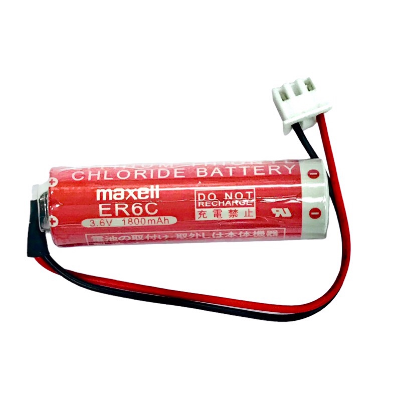 Battery Lithium ER6C(3.6V)1800mAh Maxell Lithium BattBattery Lithium ...