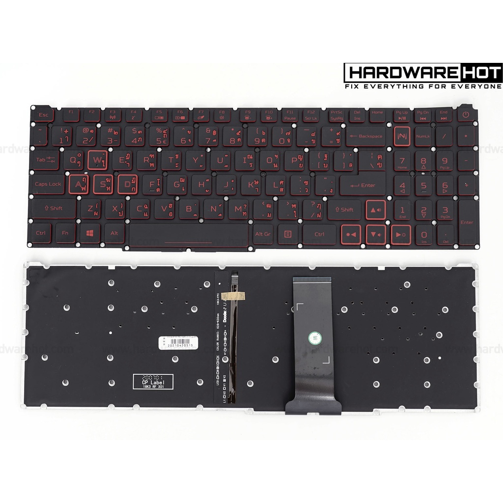 KEYBOARD ACER NITRO 5 AN515-54 AN515-43 (KEYBOARD ACER) | Shopee Thailand