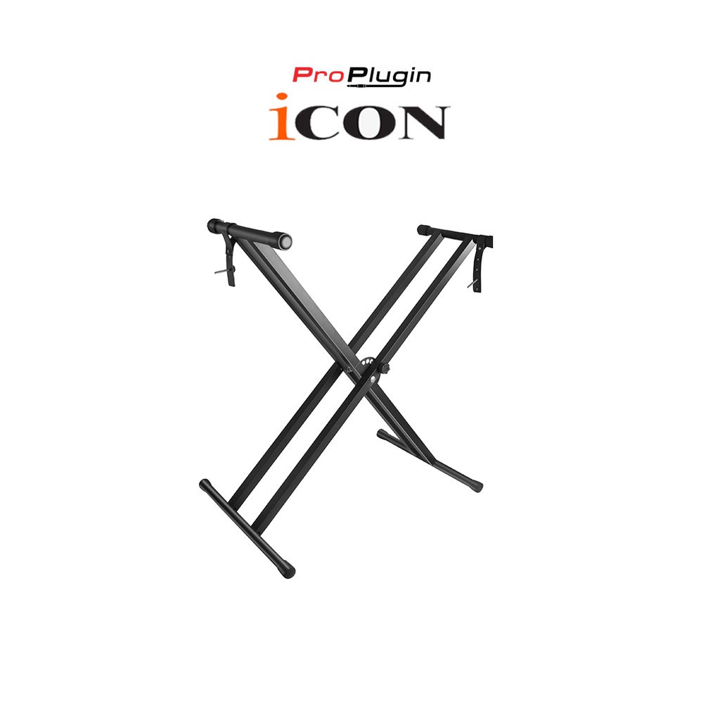iCon Pro Audio XKS-01 keyboard stand is sturdy double-braced ขาตั้งคีย์บอร์ด (ProPlugin ...