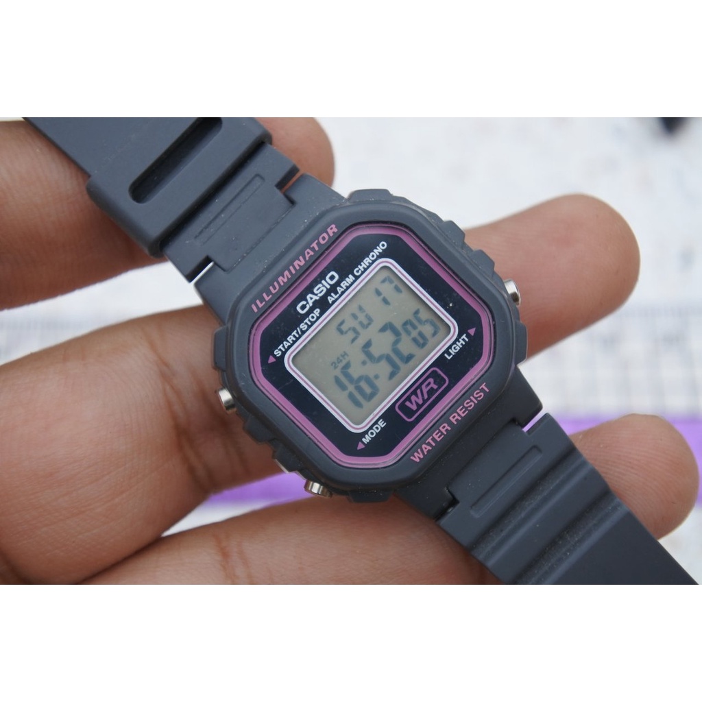 นาฬิกา Vintage มือสองญี่ปุ่น CASIO 3284 LA-20WH ระบบ QUARTZ UNISEX ทรง ...