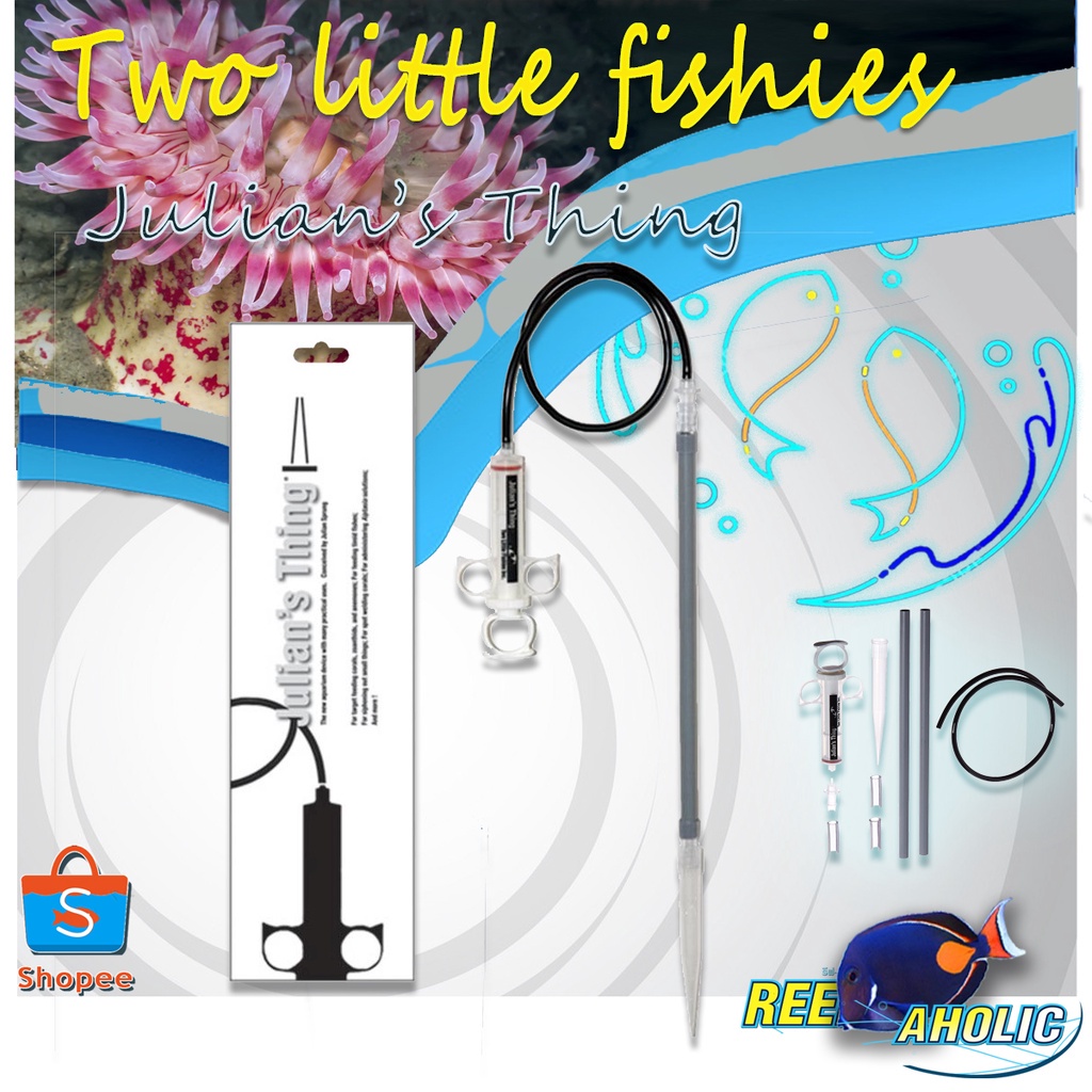 Two Little Fishies Julian's Thing ที่ให้อาหารปะการัง | Shopee Thailand