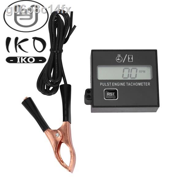 New Gasoline Digital Engine Tachometer Inductive Pulse Tachometer ...